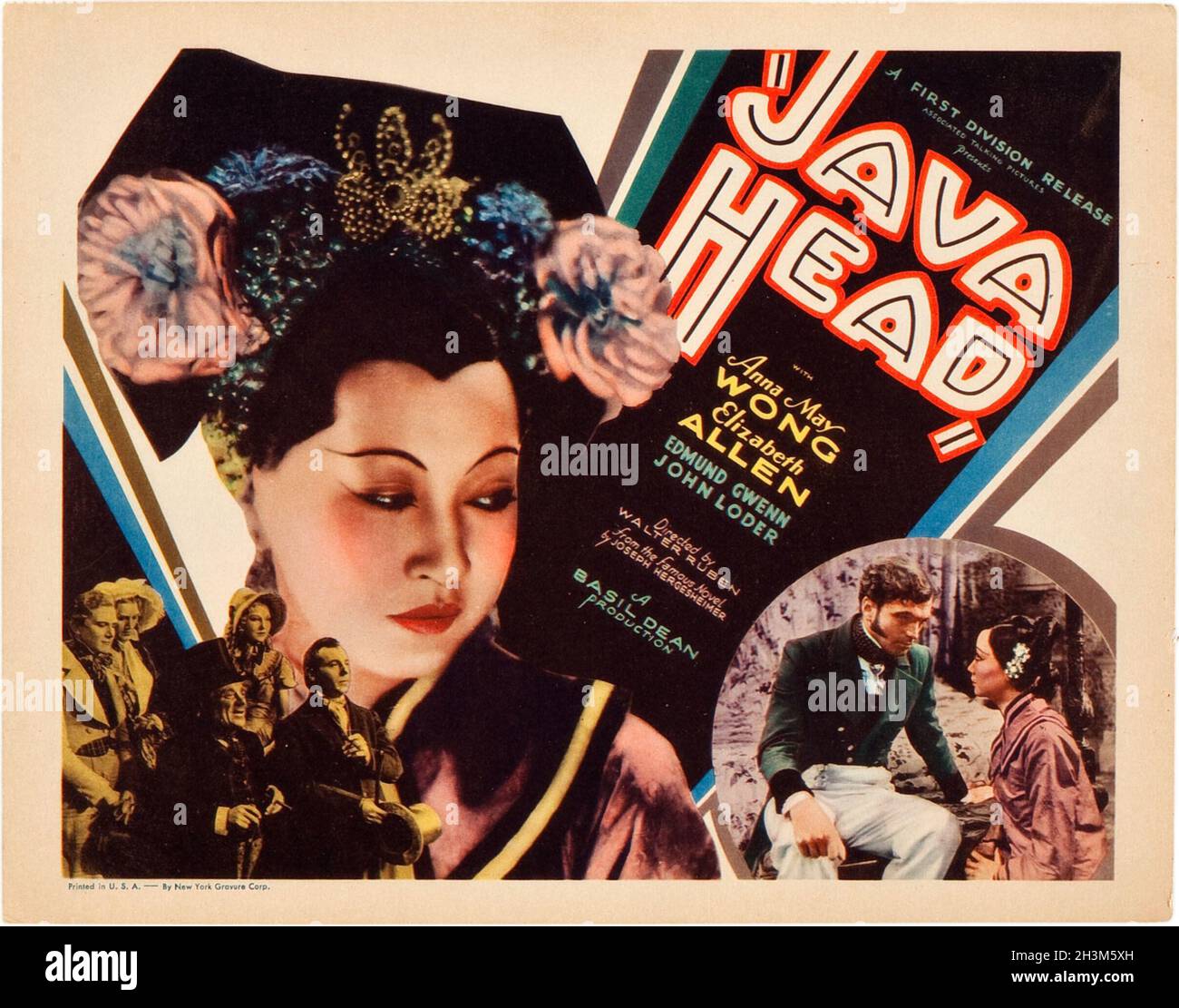 ANNA MAY WONG in JAVA HEAD (1934), directed by J. WALTER RUBEN. Credit ...