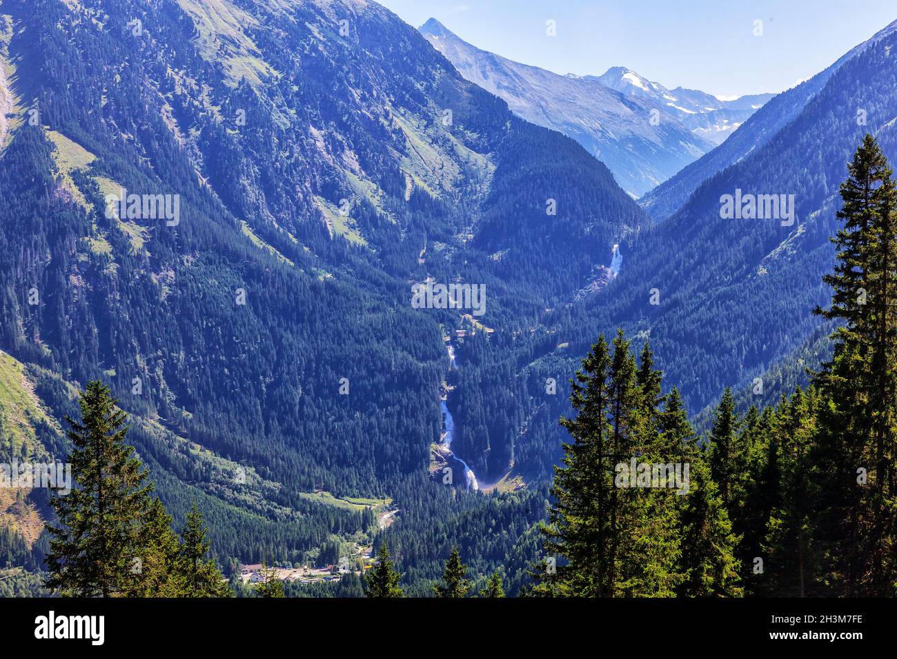 Austrian Alps in August Stock Photo - Alamy