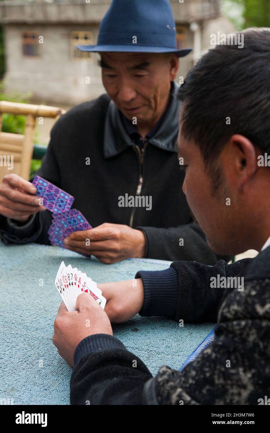 Chinese playing cards ancient hi-res stock photography and images - Alamy