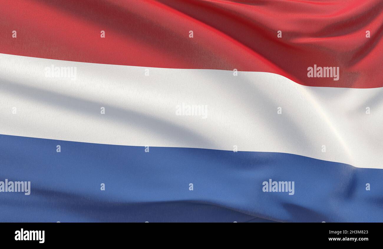 The netherlands waving flag hi-res stock photography and images - Alamy