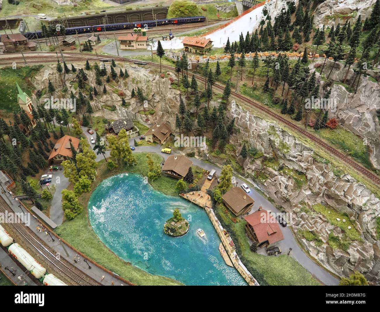 Inside the biggest model railroad of the world Miniatur Wunderland in ...
