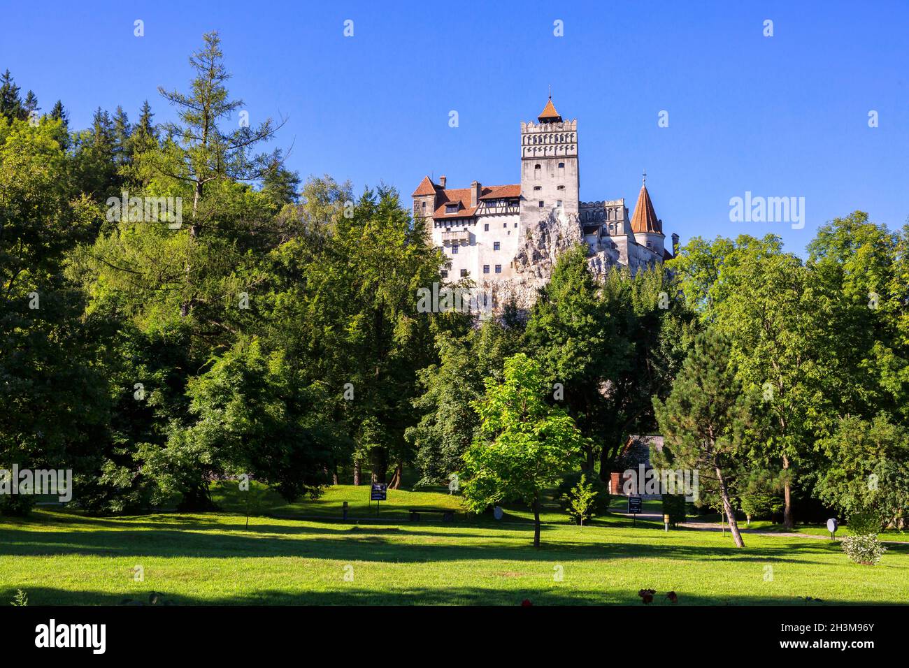Bran castle /Castelul Bran/, Romania Stock Photo - Alamy