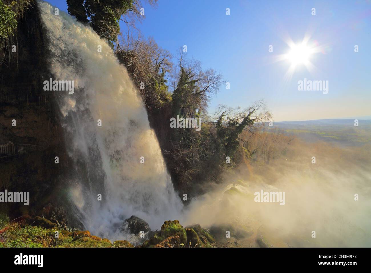 Geyser waterfall hi-res stock photography and images - Alamy