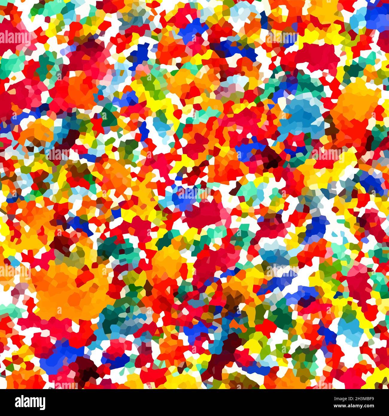 Multicolored background of rainbow spots. Vector illustration Stock ...