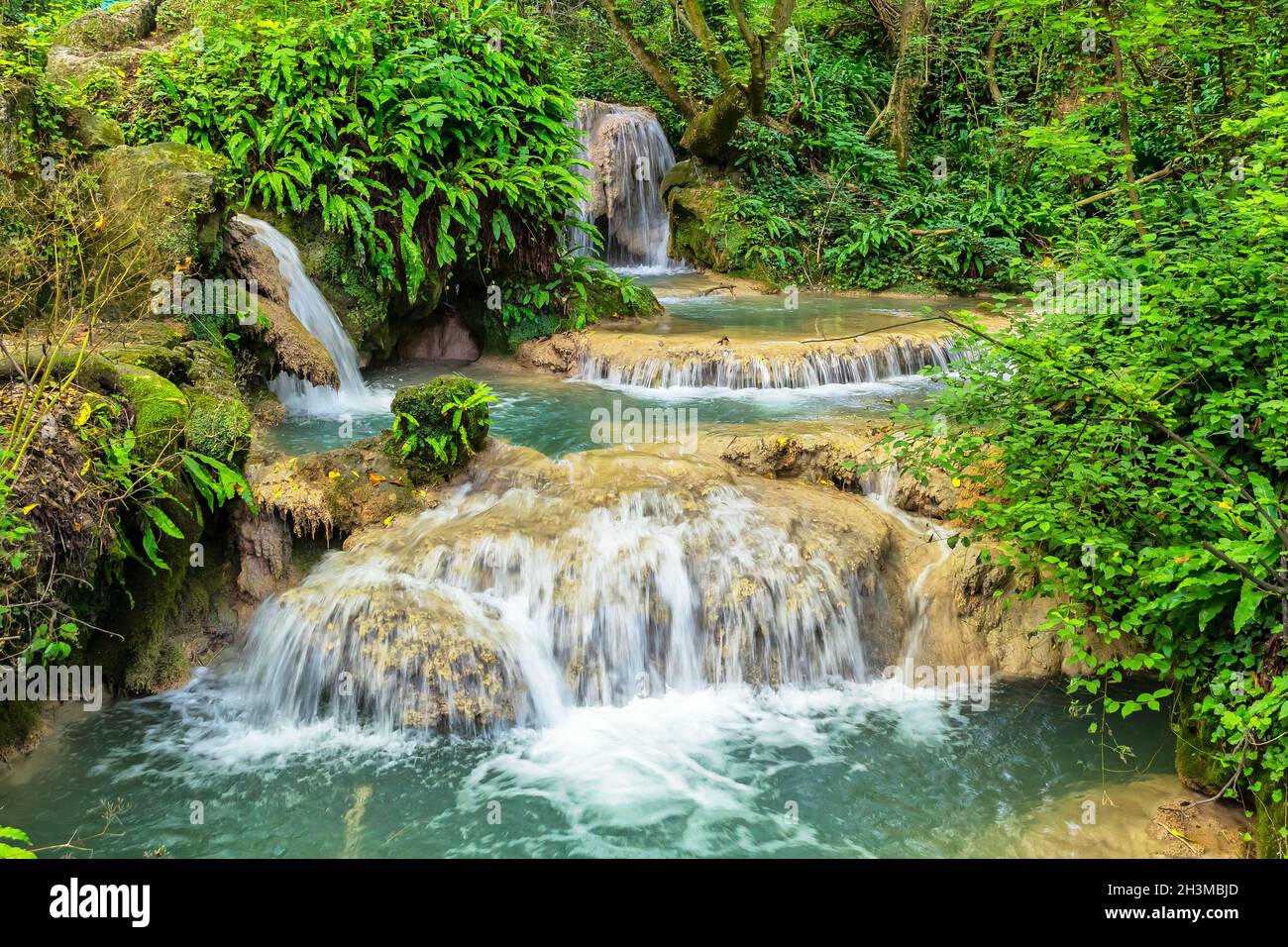 Amazing, Unbelievable Krushuna waterfalls, Bulgaria Stock Photo - Alamy