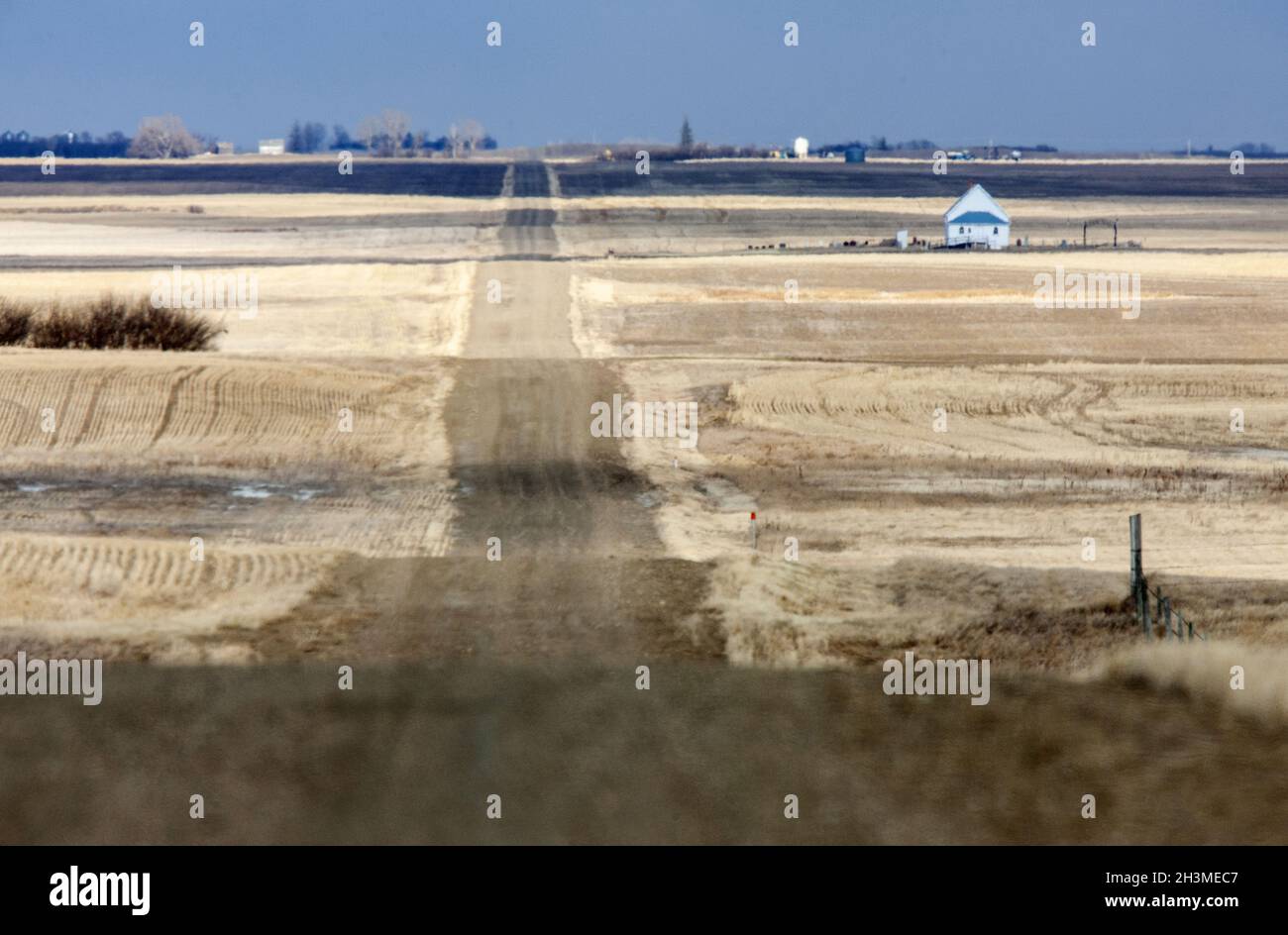Landscape Saskatchewan Prairie Stock Photo - Alamy