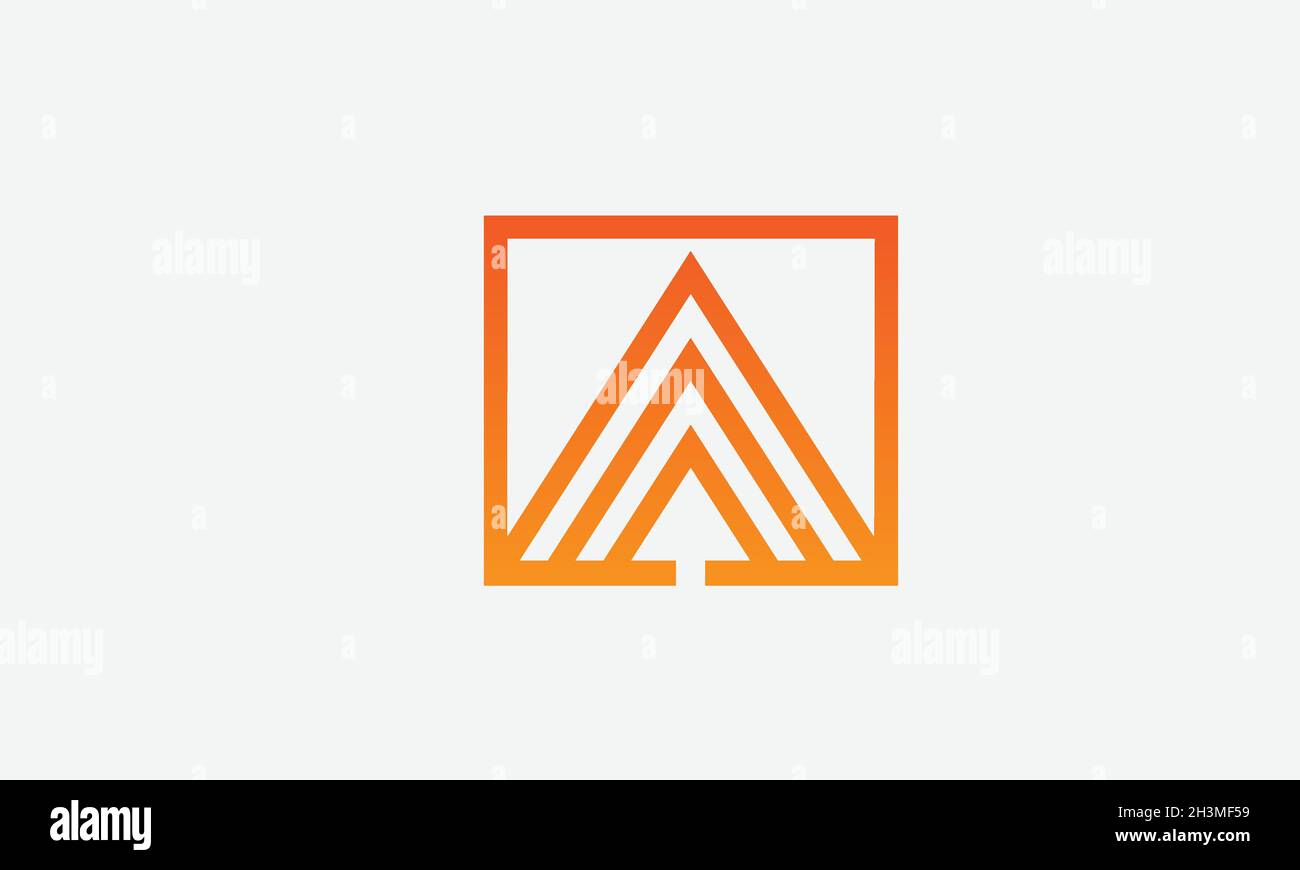 Triangle shape icon symbol hi-res stock photography and images - Alamy