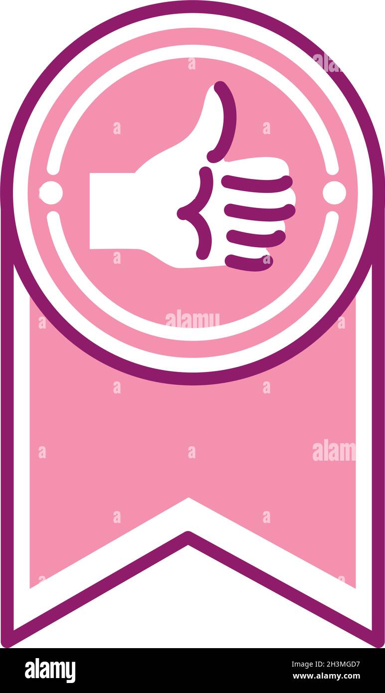hand like label Stock Vector Image & Art - Alamy