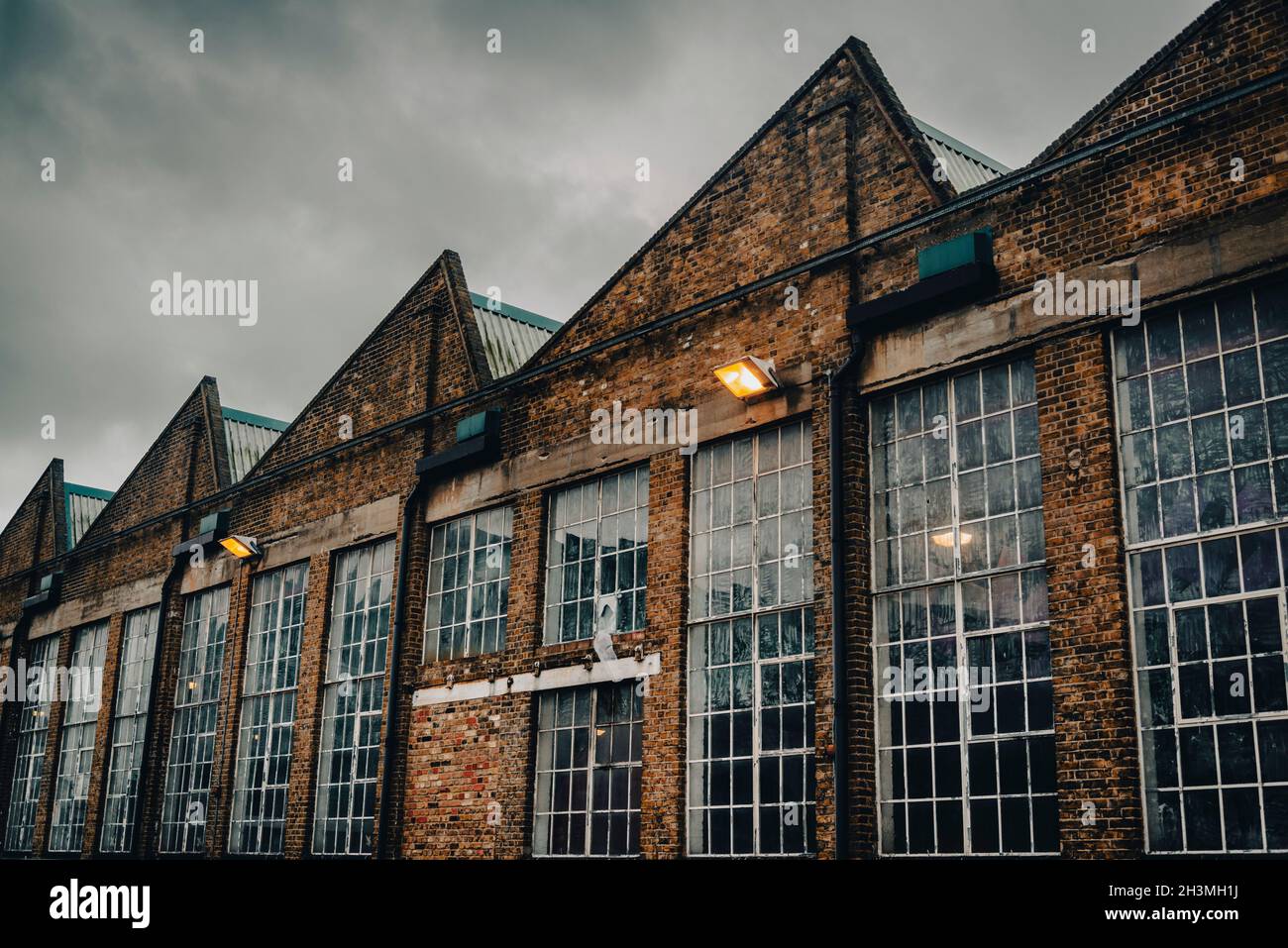 Industrial buildings, Silvertown, London Borough of Newham, London ...