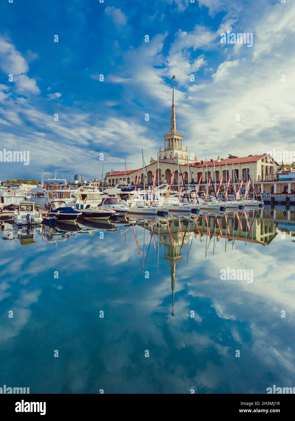 sea station of Sochi summer Stock Photo - Alamy