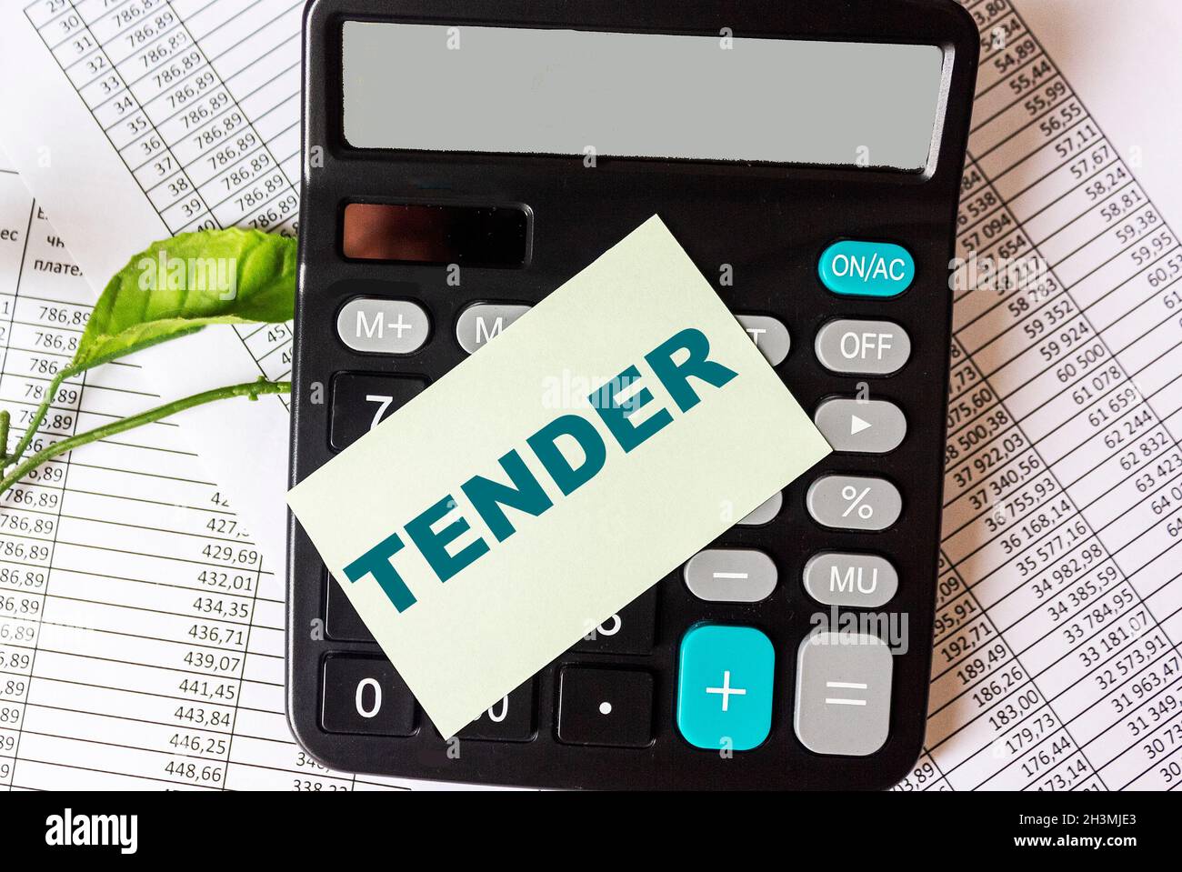 Tender symbol hi-res stock photography and images - Alamy