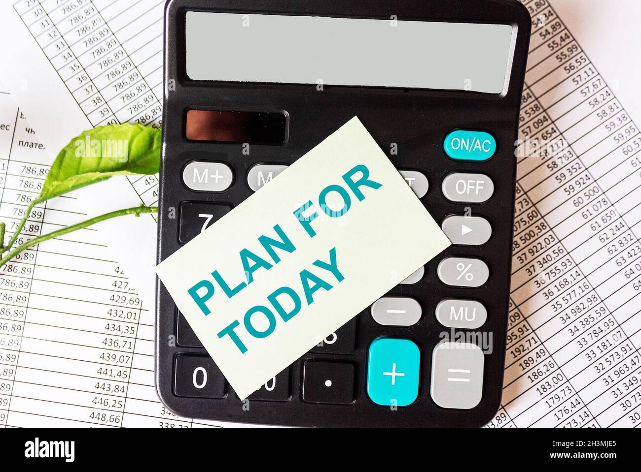 Daily work plan hi-res stock photography and images - Alamy
