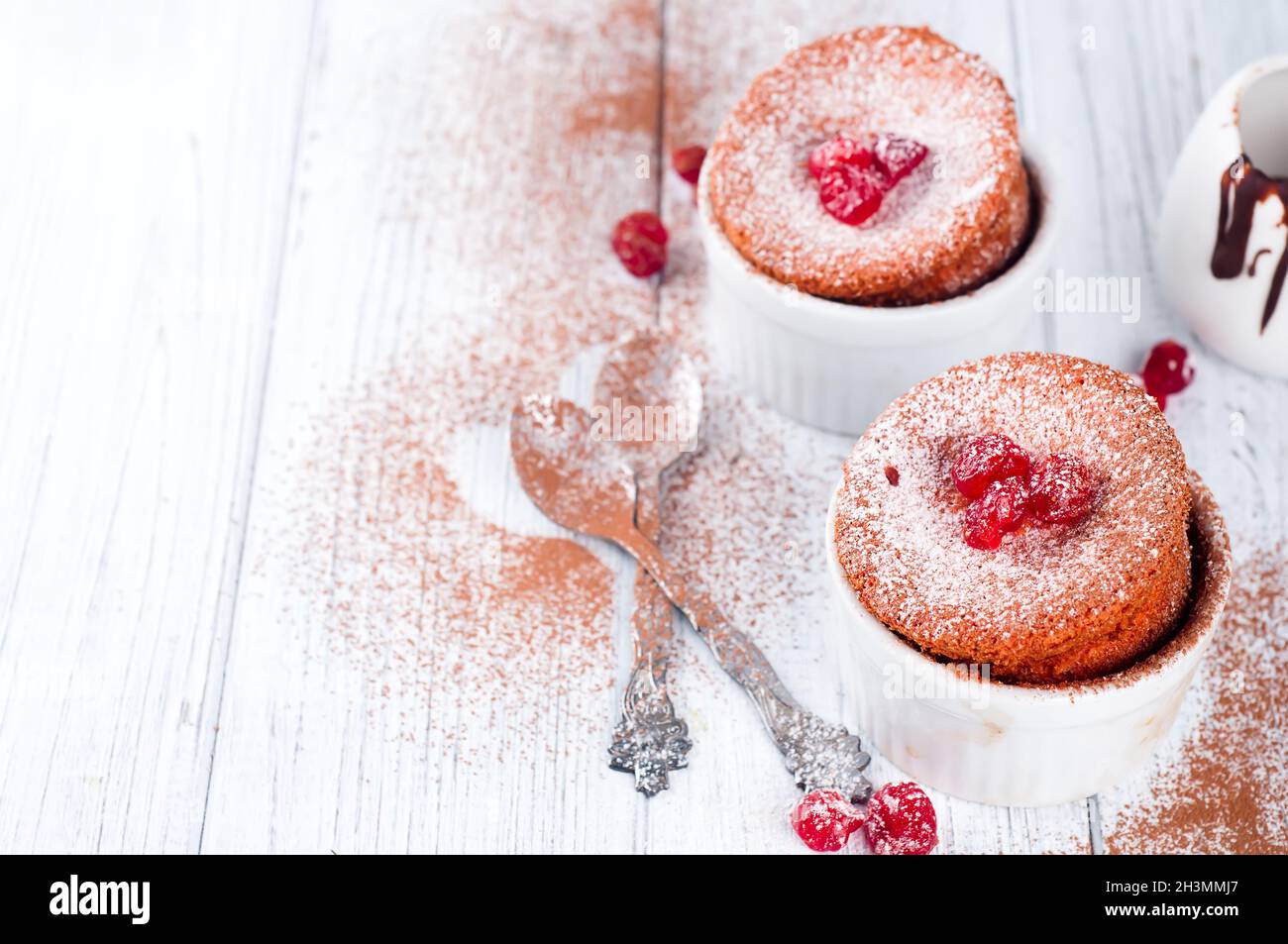 Homemade delicious souffle Stock Photo - Alamy