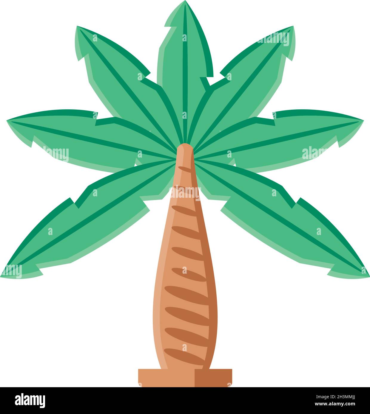 tropical palm tree Stock Vector Image & Art - Alamy