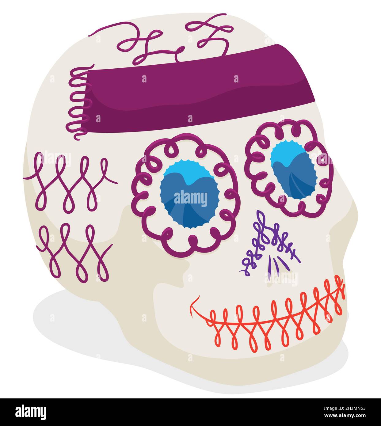 Calavera Stock Vector Images - Alamy