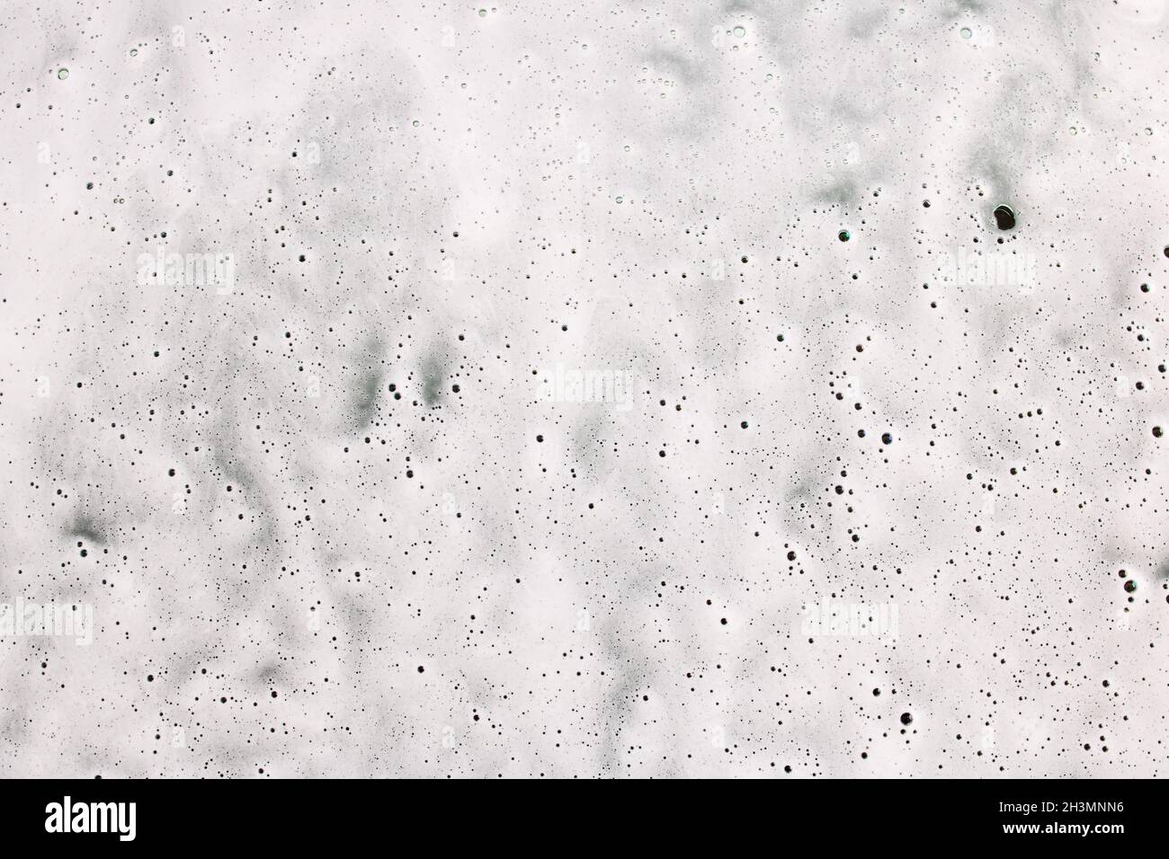 White foam with bubbles close up, background or texture Stock Photo - Alamy