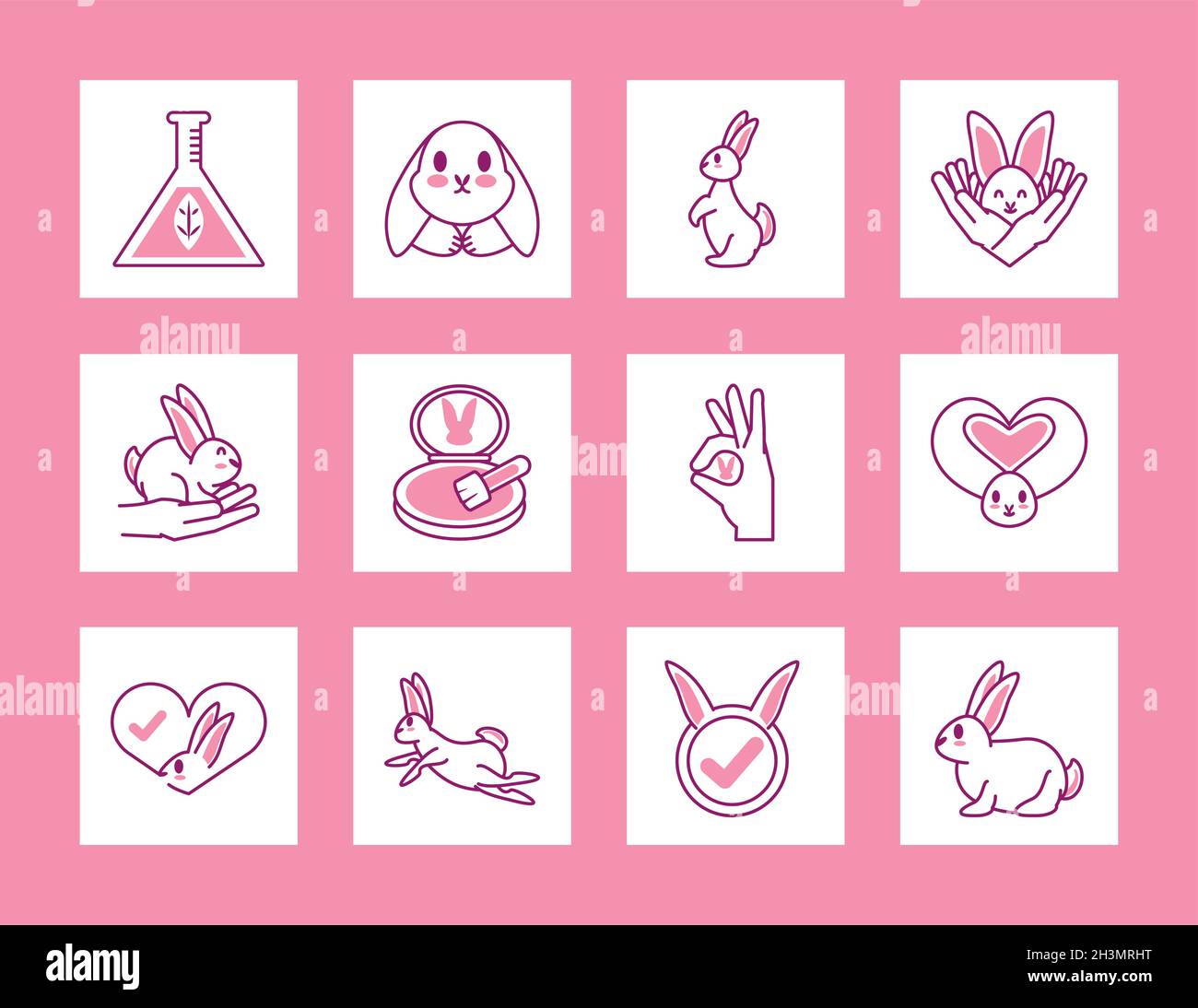 Cruelty free science Stock Vector Images - Alamy