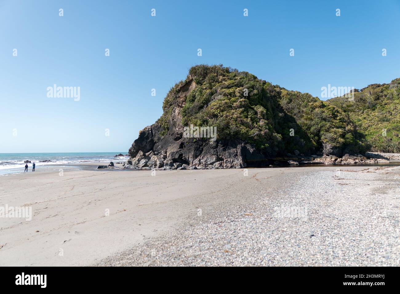 Ship Creek, Haast, West Coast, Tauparikaka Marine Reserve,New Zealand ...