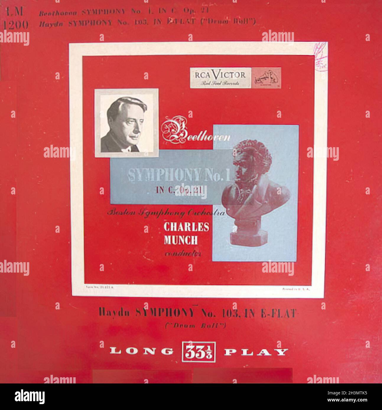 Beethoven Symphony 1 - Munch RCA mono - Classical Music Vintage Vinyl ...