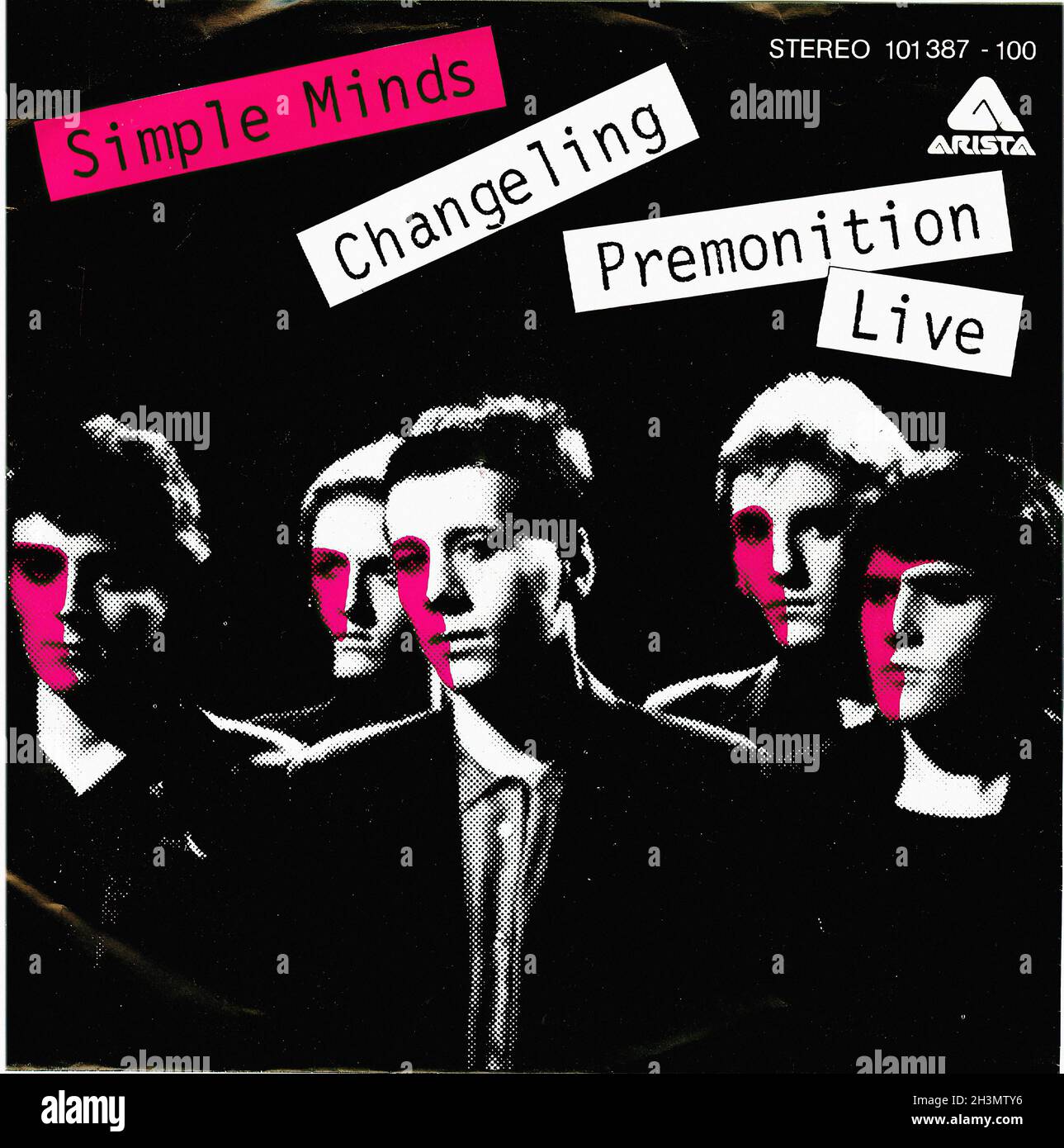 Vintage Vinyl Recording - Simple Minds - Changeling - D - 1979 02 Stock ...