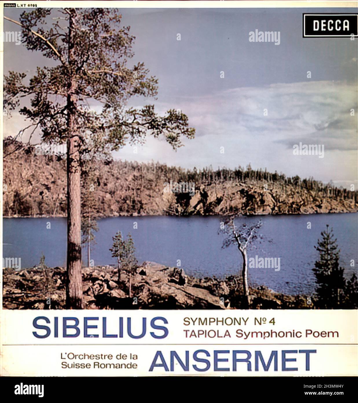 Sibelius Symphony 4 - Ansermet Decca - Classical Music Vintage Vinyl ...