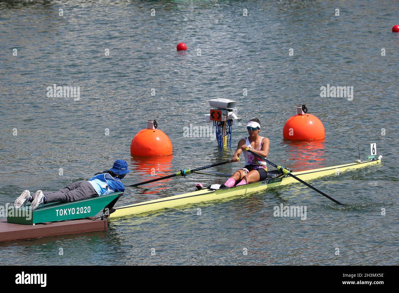 JULY 23rd, 2021 - TOKYO, JAPAN: Kenia LECHUGA of Mexico in action ...