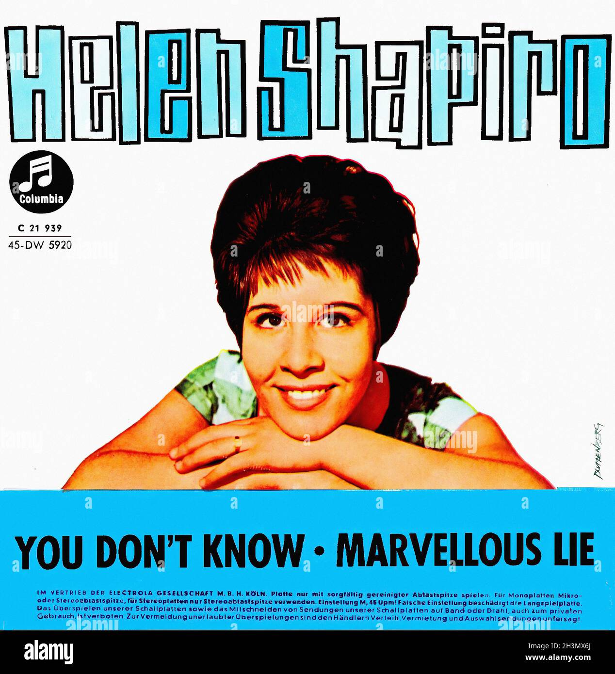 Helen shapiro 1961 hi-res stock photography and images - Alamy