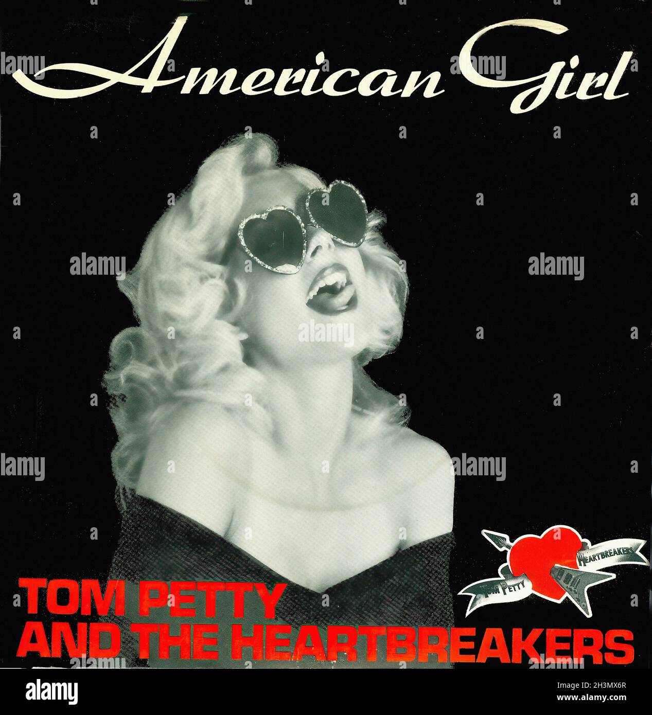 Vintage Vinyl Recording - Petty, Tom & The Heartbreakers - 3 - American Girl - UK - 1977 Stock ...