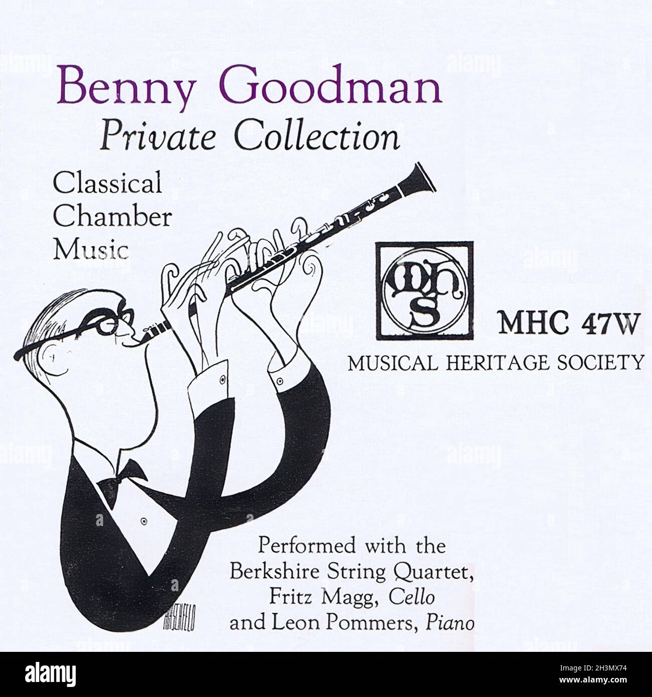 Benny Goodman Private Collection - MHS cassette - Classical Music ...
