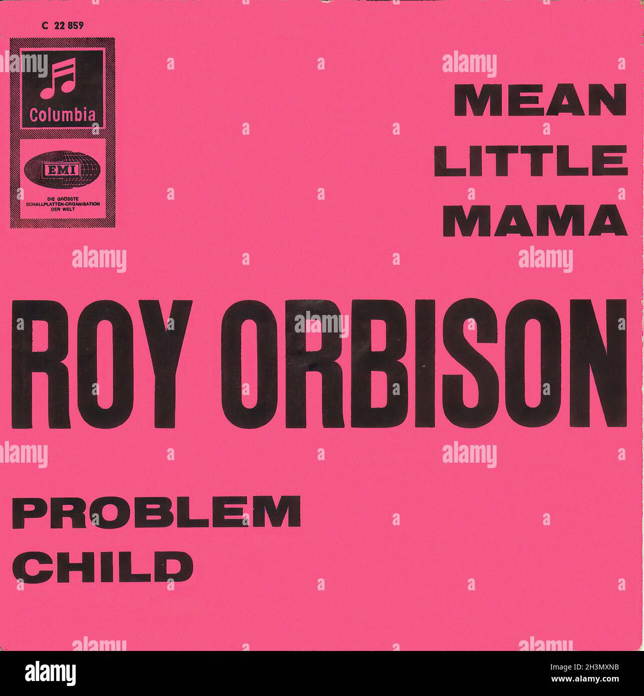 Vintage Vinyl Recording - Orbison, Roy - Mean Little Mama - D - 1964 ...
