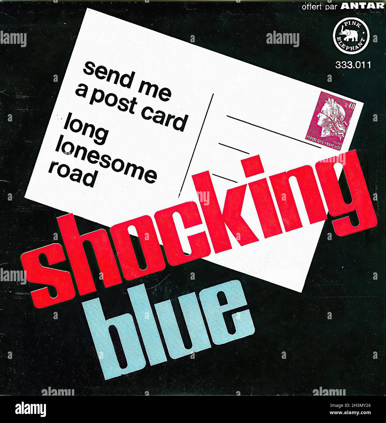 Vintage Vinyl Recording - Shocking Blue - Send Me A Postcard - F - 1969 ...