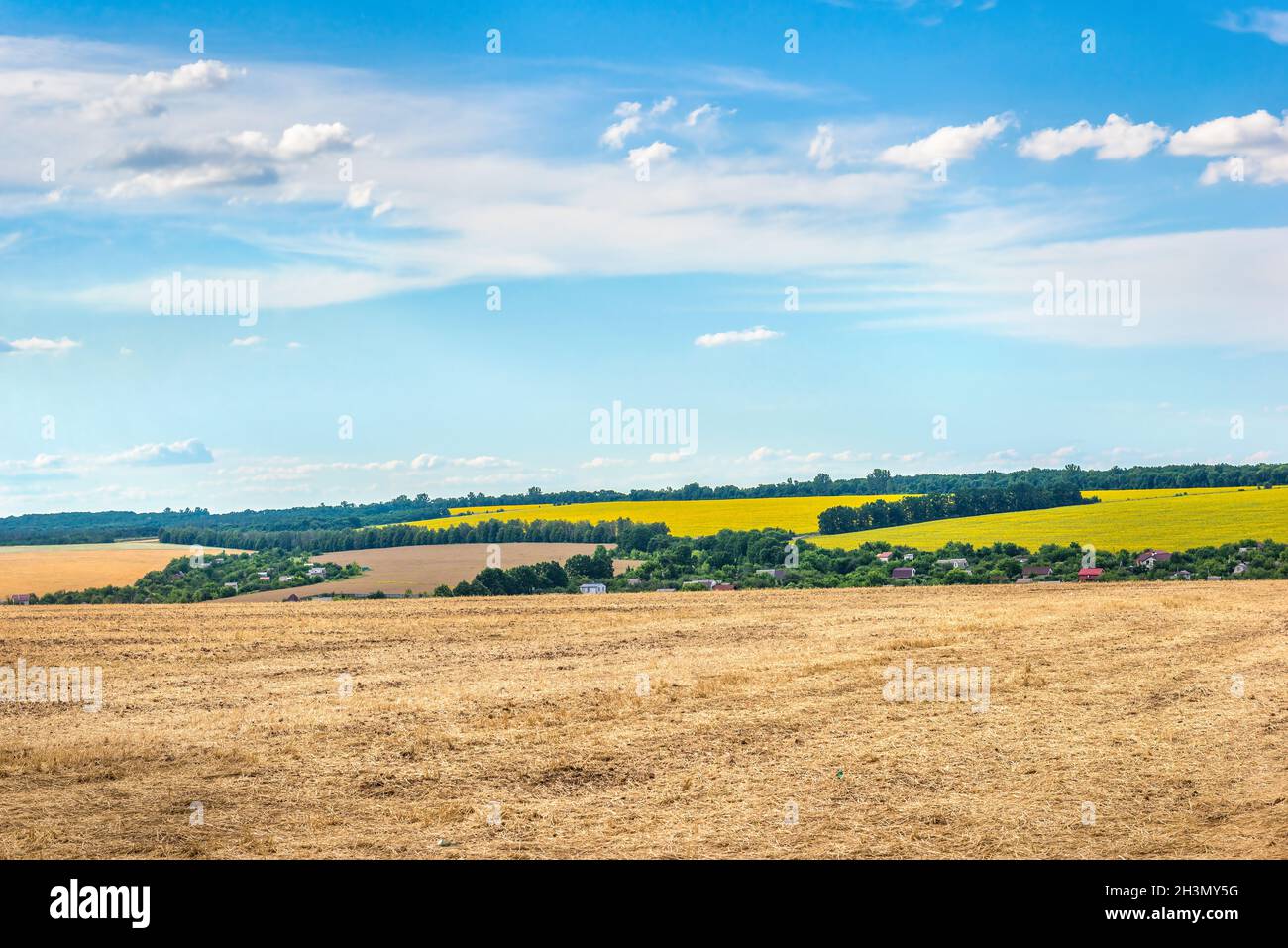 Field mowed hi-res stock photography and images - Alamy