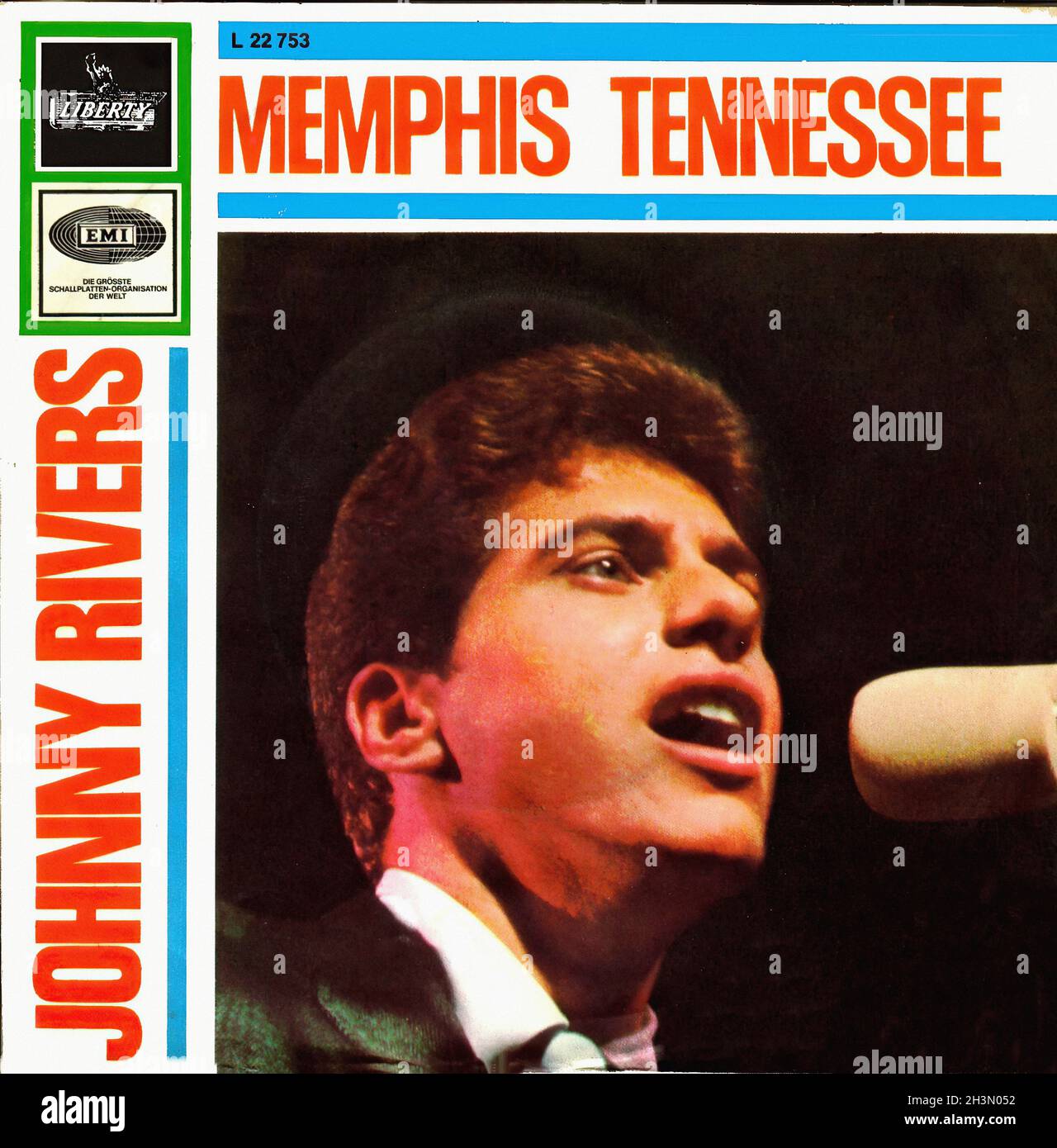 Vintage Vinyl Recording - Rivers, Johnny - Memphis Tennessee - D - 1964 ...