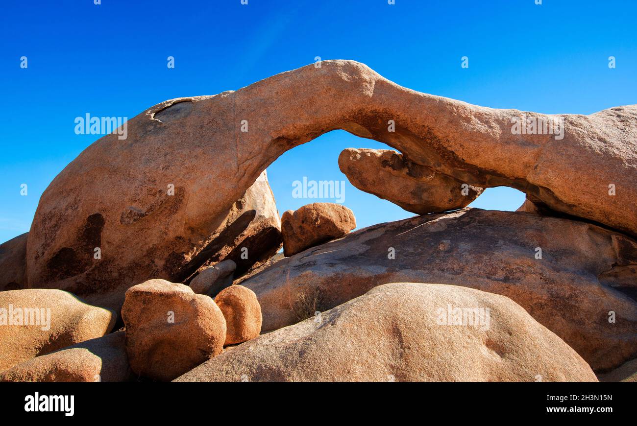 Arch Rock, Joshua Tree National Park, California Stock Photo - Alamy