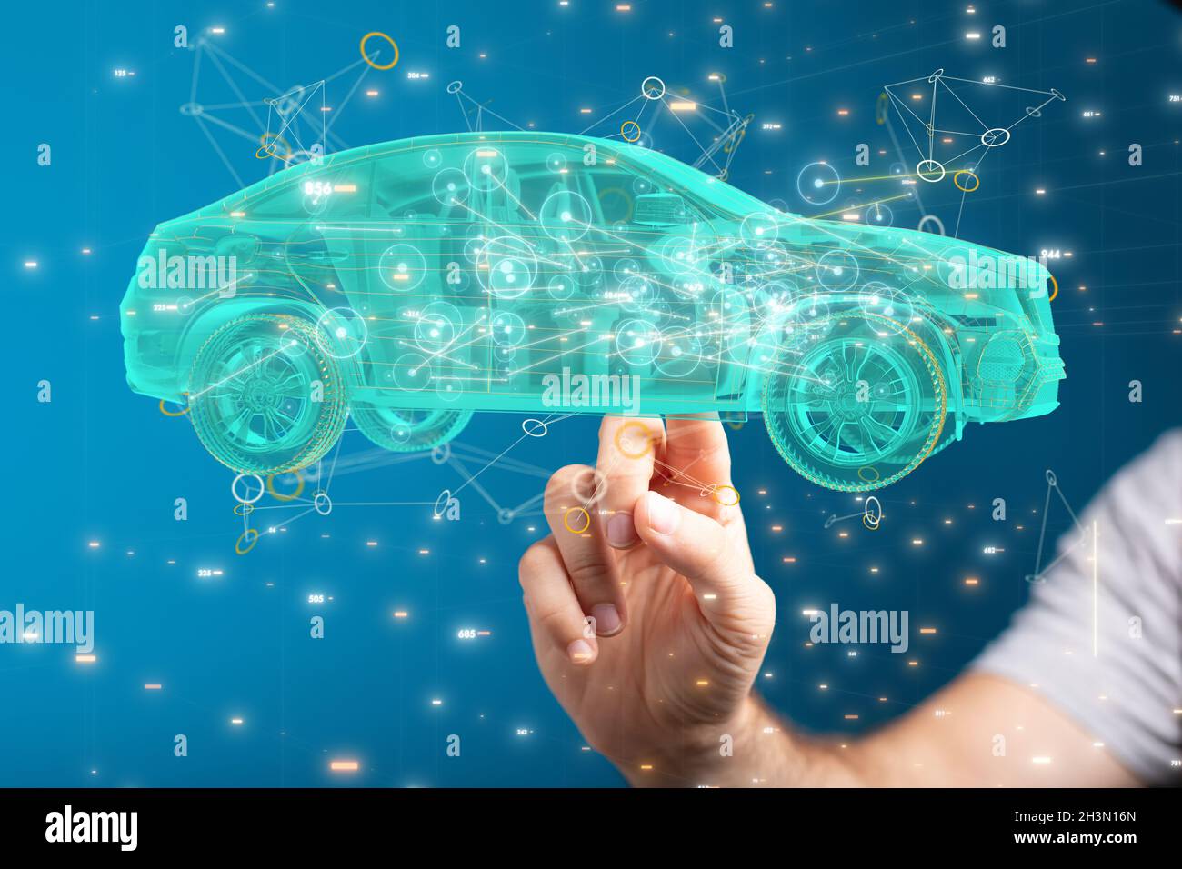 Hologram car hi-res stock photography and images - Alamy