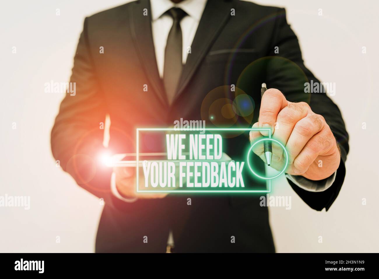 Inspiration showing sign We Need Your Feedback. Word Written on ...