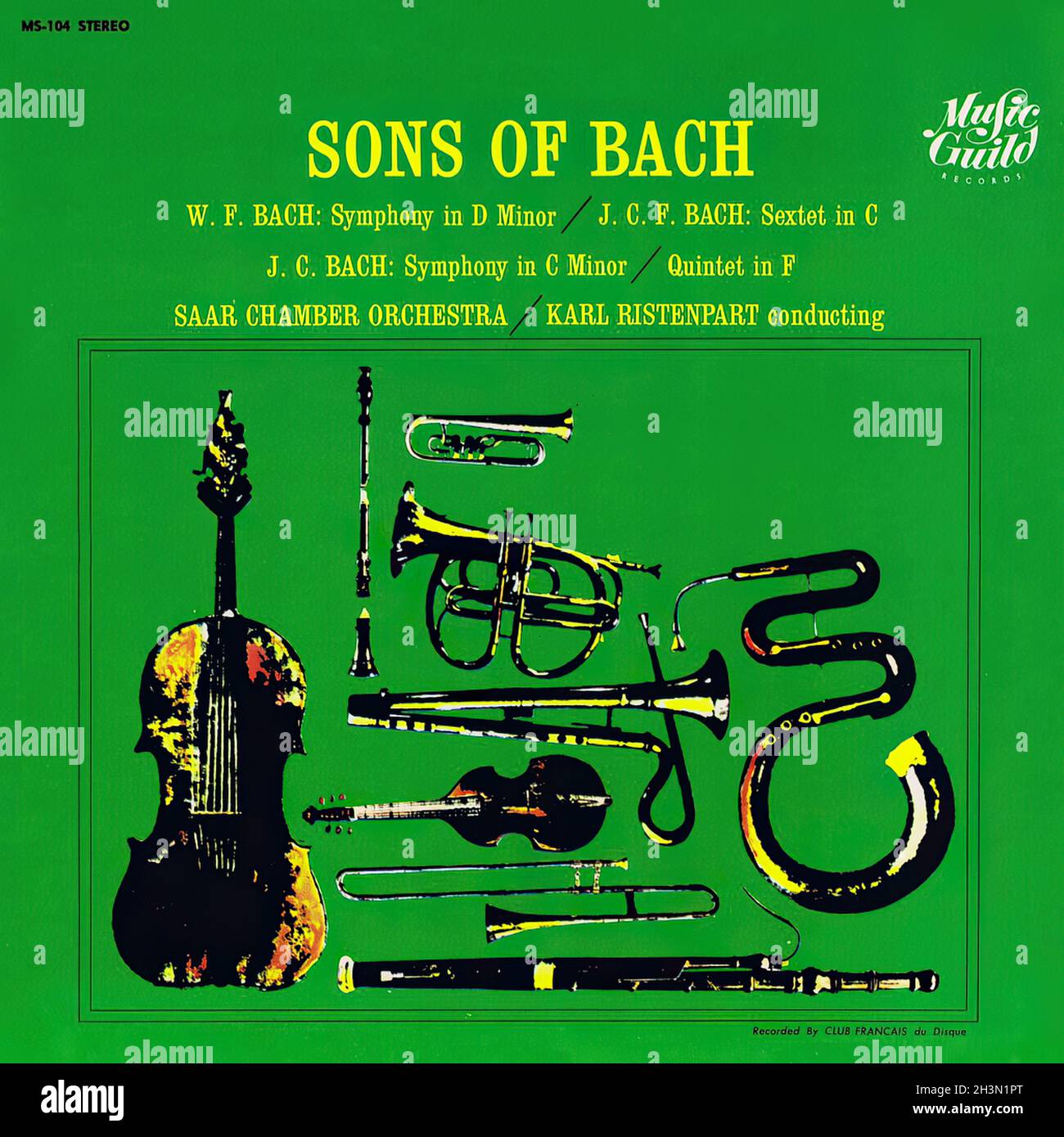 Bach sons hi-res stock photography and images - Alamy
