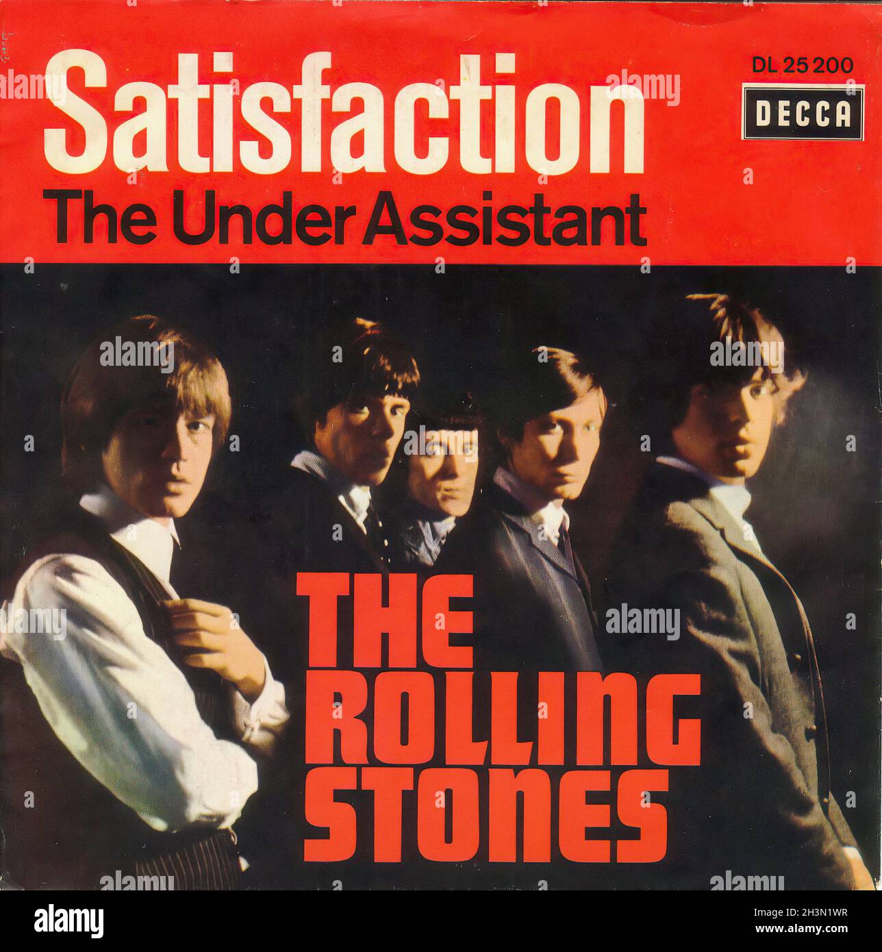 Vintage Vinyl Recording - Rolling Stones, The - Satisfaction - D - 1965 ...