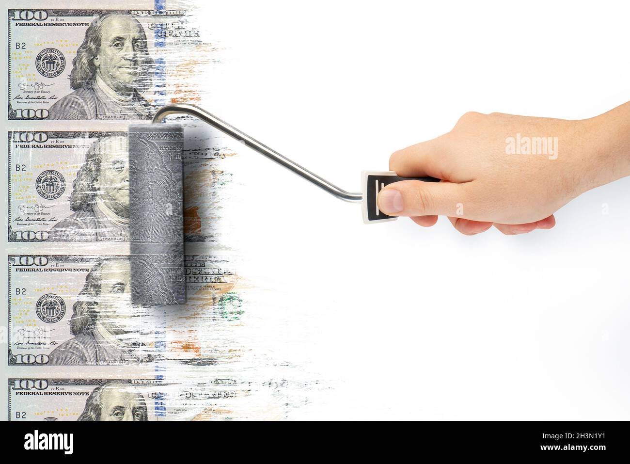 Money printing press hi-res stock photography and images - Alamy
