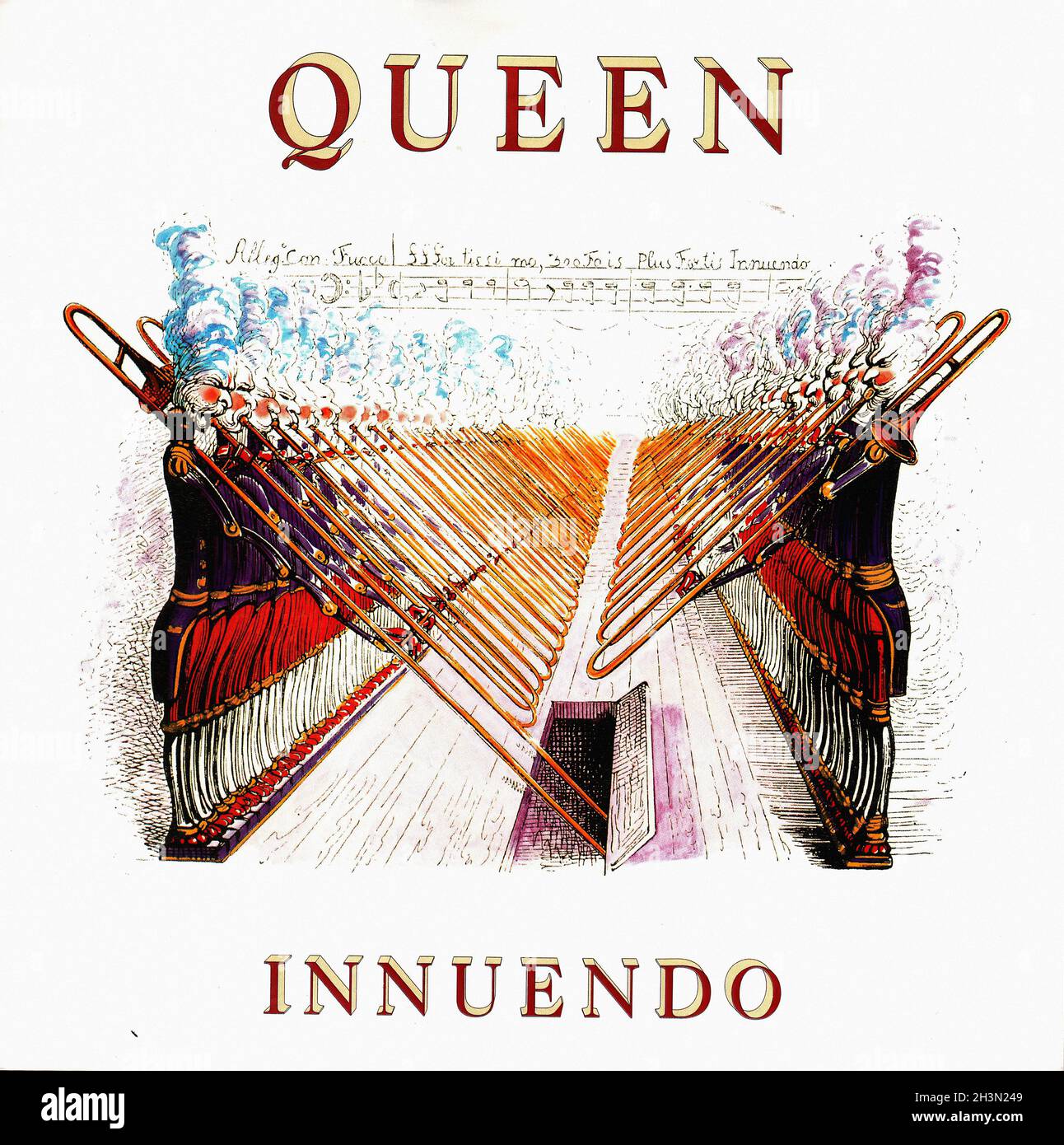 Vintage Vinyl Recording - Queen - Innuendo - D - 1991 Stock Photo - Alamy