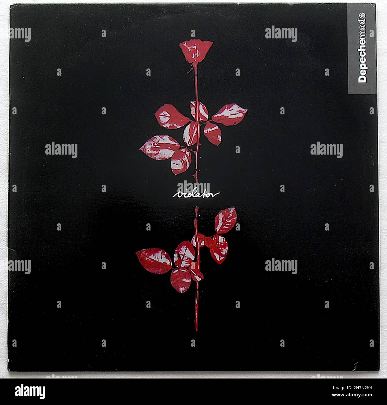 1990 Depeche Mode Violator Lp Vinyl Record Album A Stock Photo - Alamy