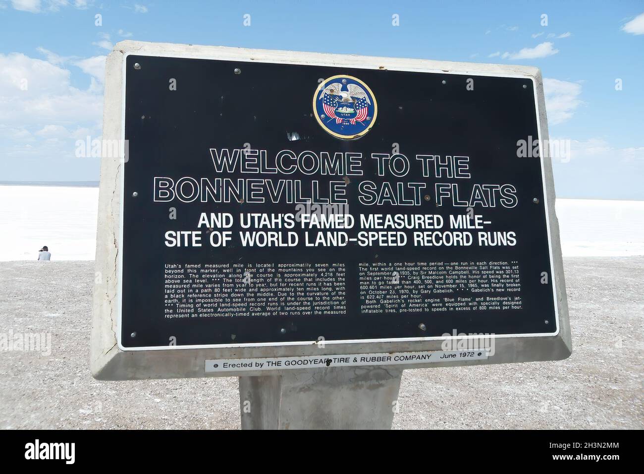 Bonneville salt flats international hi-res stock photography and images ...