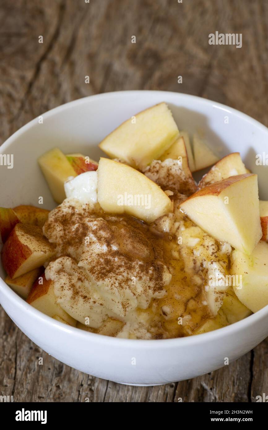 Yogurt apple hi-res stock photography and images - Alamy