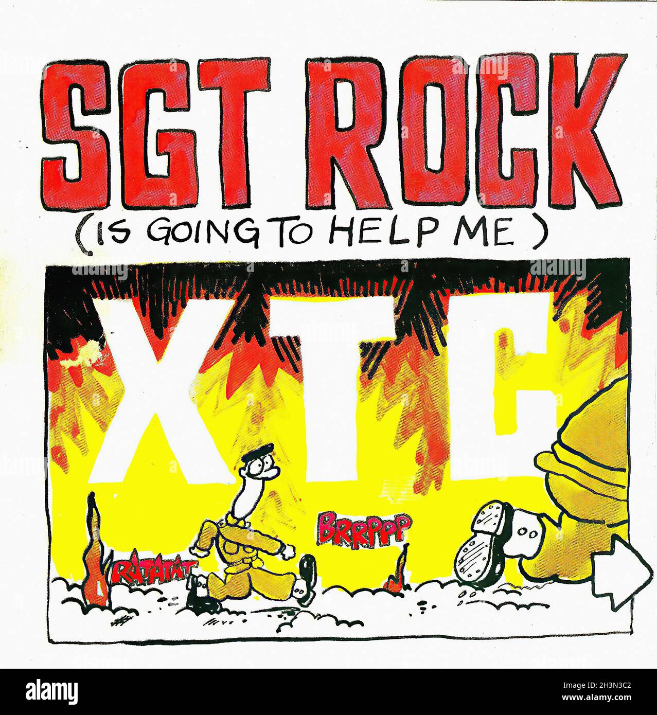 Vintage Vinyl Recording - XTC - SGT Rock - Special Poster Sleeve - UK ...