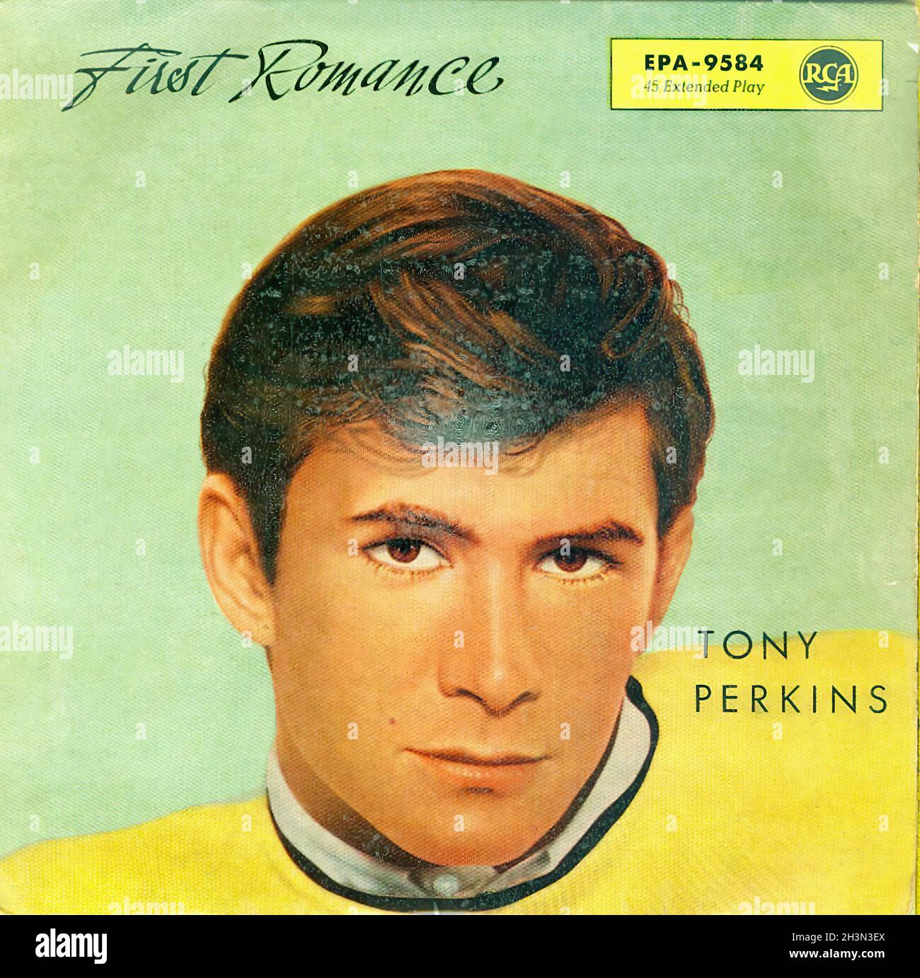 Vintage Vinyl Recording - Perkins, Tony - First Romance - EP - D - 1959 ...