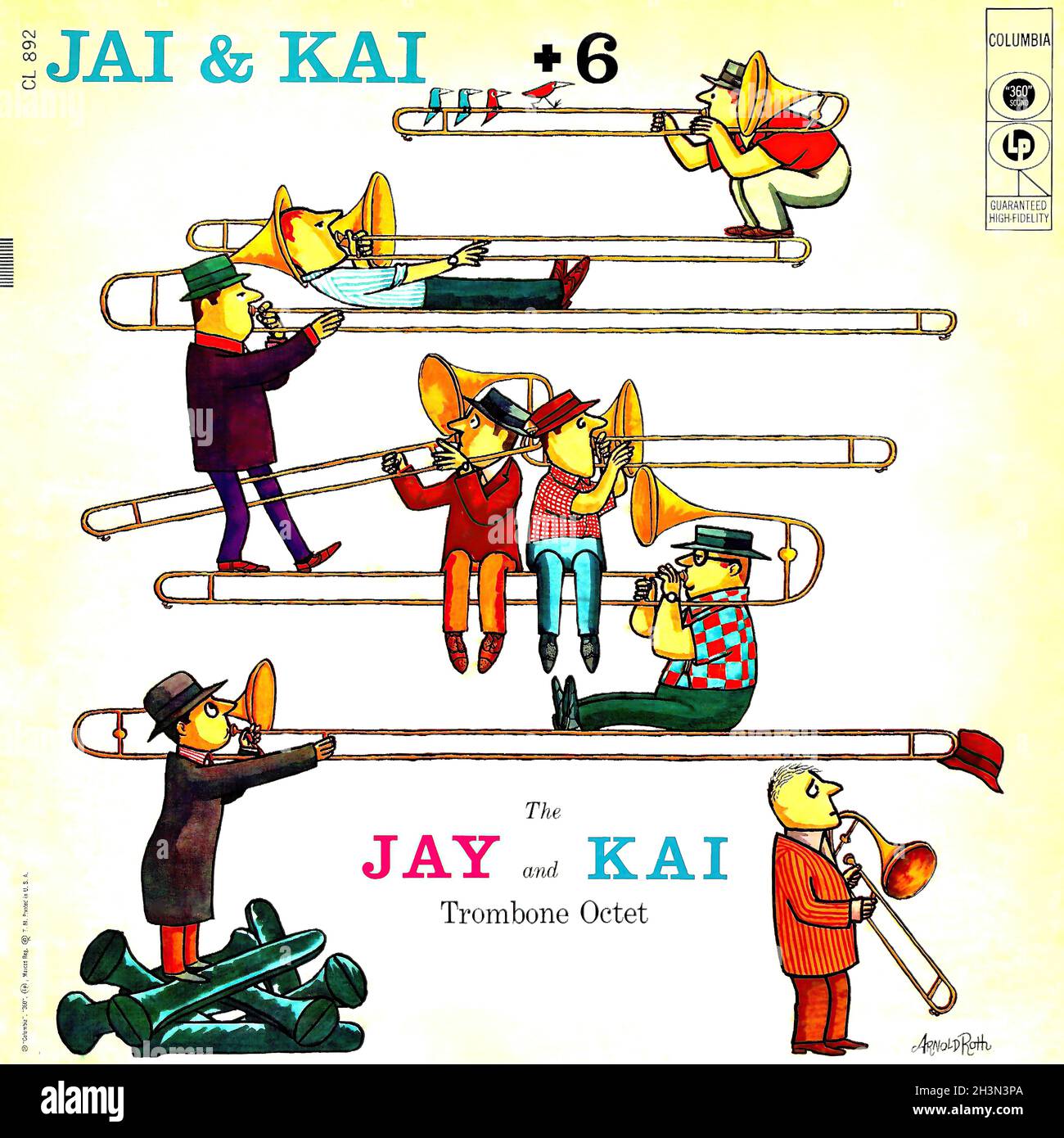 Jai & Kai Trombone Octet - Jay Johnson & Kai Winding Columbia 1 ...