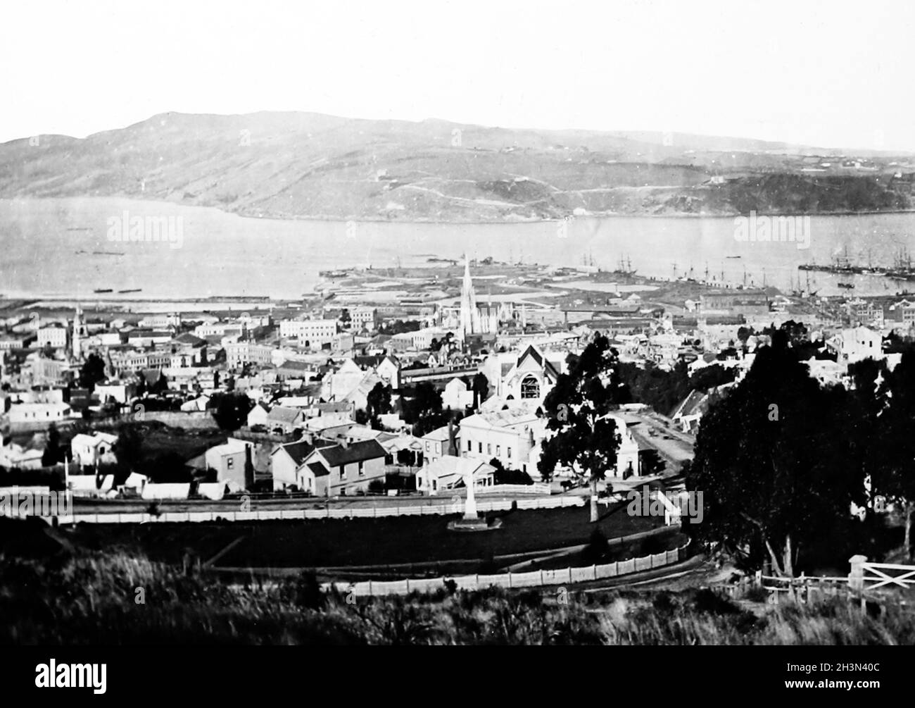 Dunedin, New Zealand, early 1900s Stock Photo - Alamy