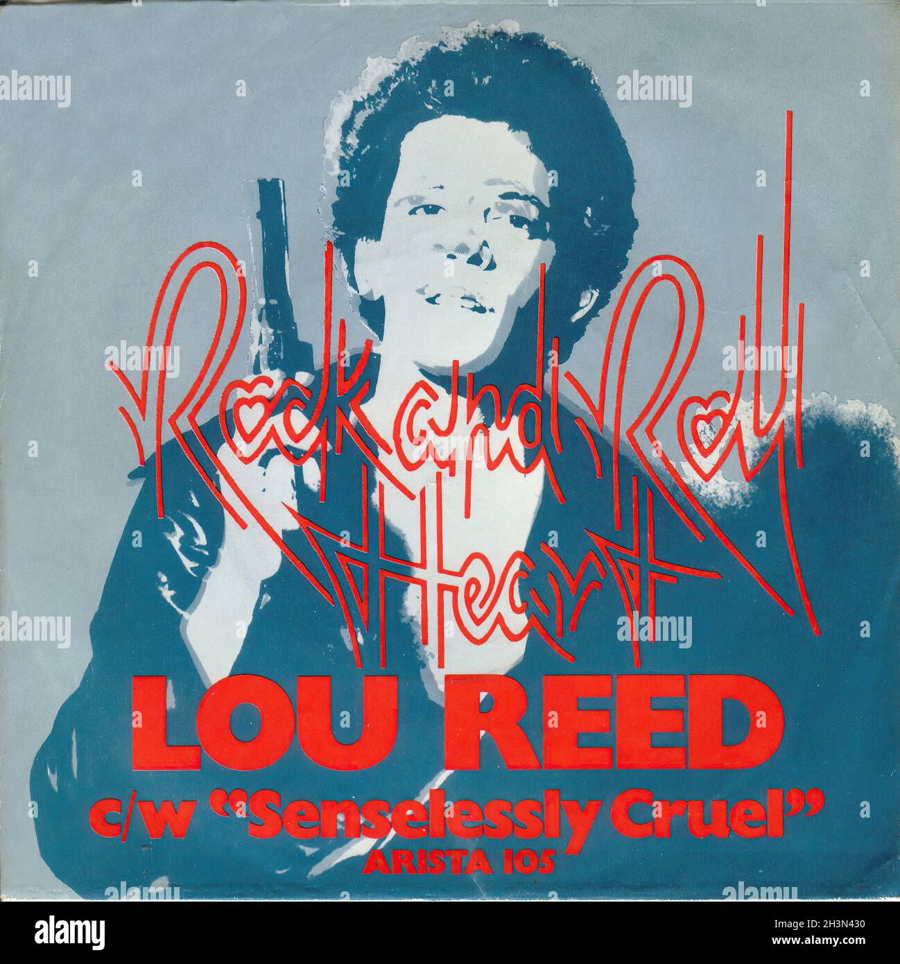 Vintage Vinyl Recording - Reed, Lou - Rock And Roll Heart - 1976 Stock Photo - Alamy
