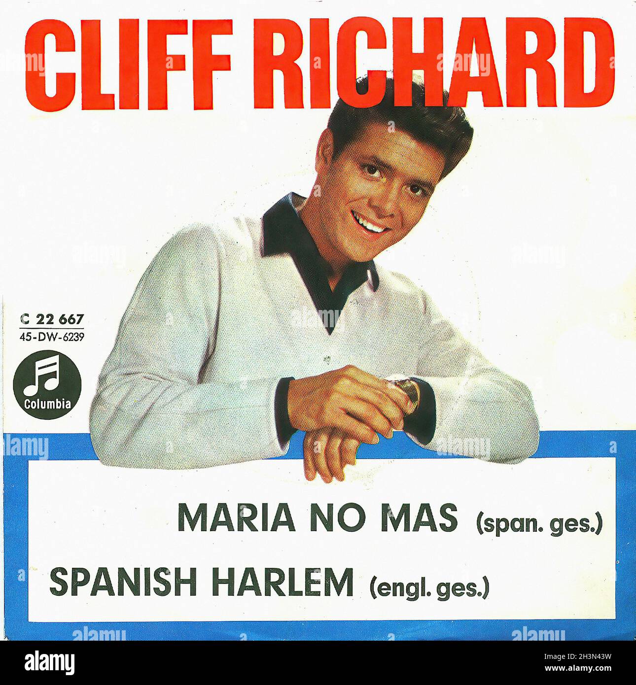Vintage Vinyl Recording - Richard, Cliff - Maria No Mas - D - 1964 ...