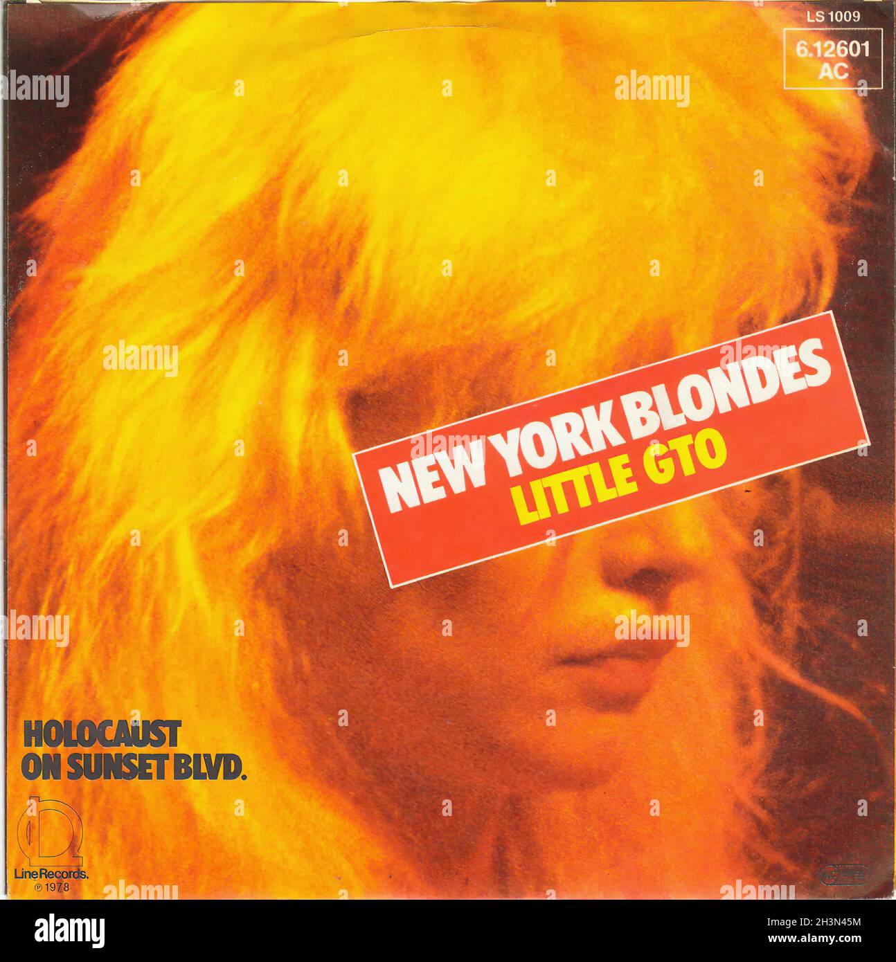 Vintage Vinyl Recording - New York Blondes - Little GTO - BOMP LINE LS ...